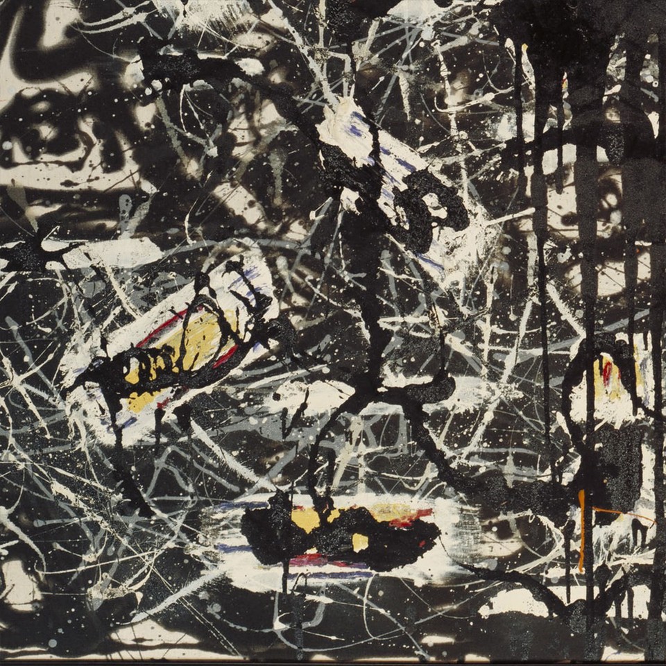 32W"x24H" BLIND SPOTS 1952 by JACKSON POLLOCK - DRIP SWIRLS - CHOICES ...