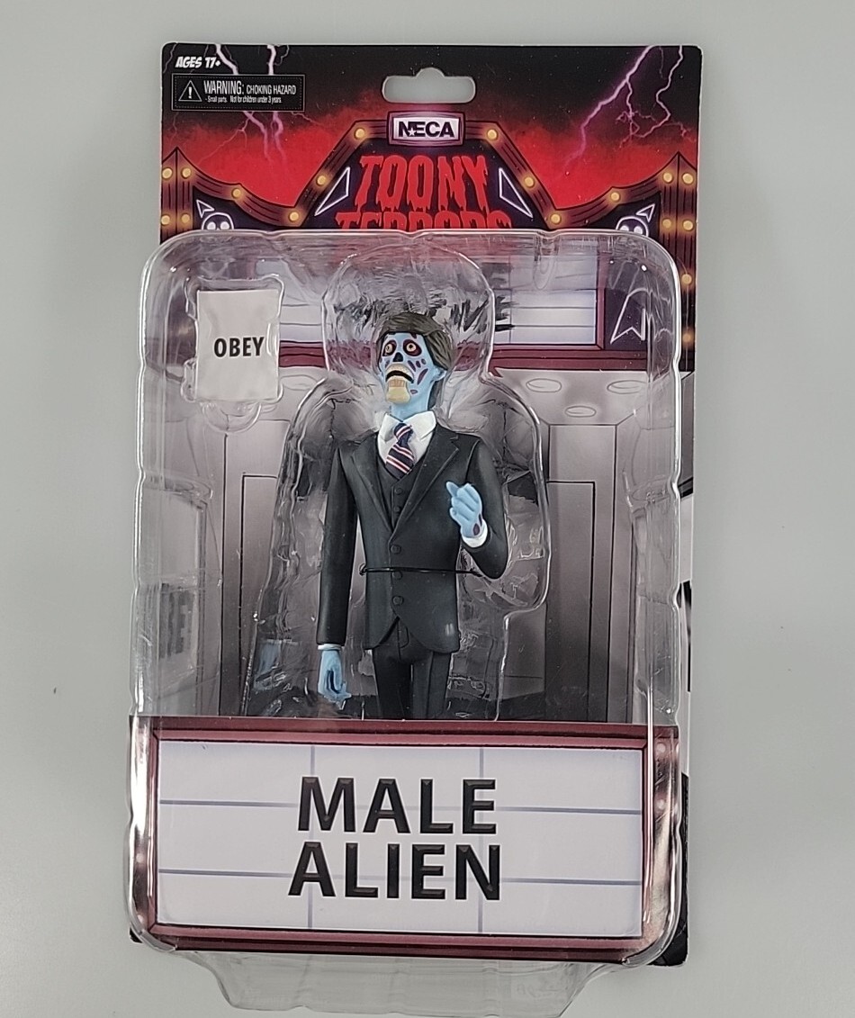 NECA - “They Live” - Toony Terrors - Male Alien (Reel Toys) Action ...