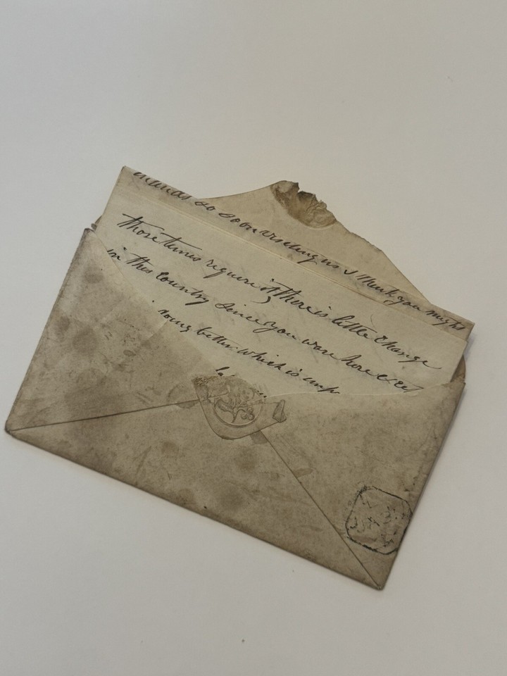 1852 Letter Encumbered Estates Act Ireland Killymoon Family Land Great ...