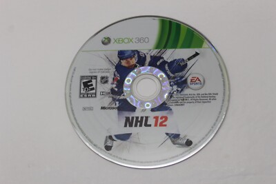 NHL 12 (Xbox 360, 2011) Disc Only 14633194876| eBay