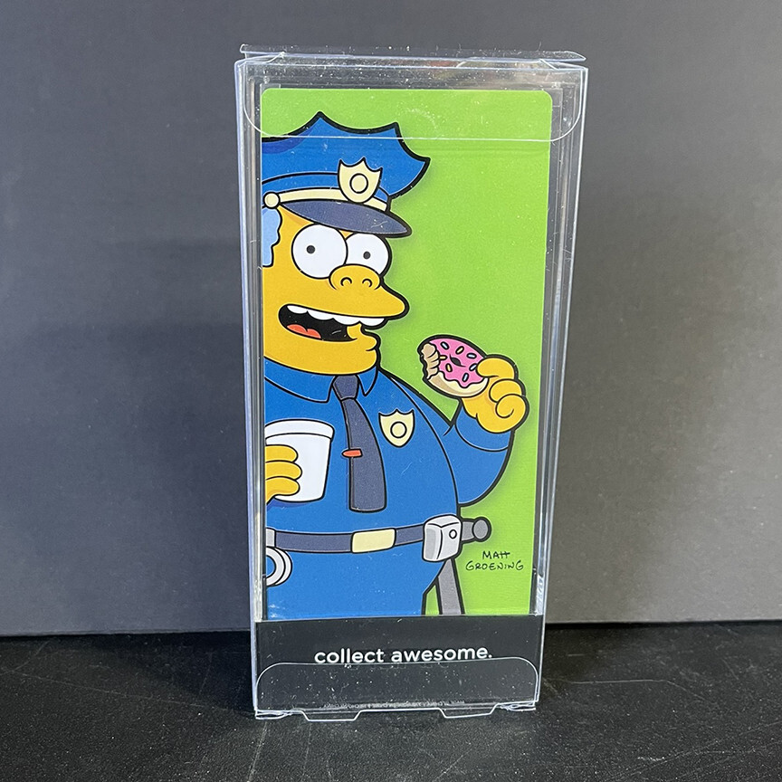 FiGPiN The Simpsons CHIEF CLANCY WIGGUM #873, New! | eBay
