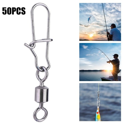 Swivel Snap Rolling Swivels Fishing Swivel With Snap High Strength AU ...