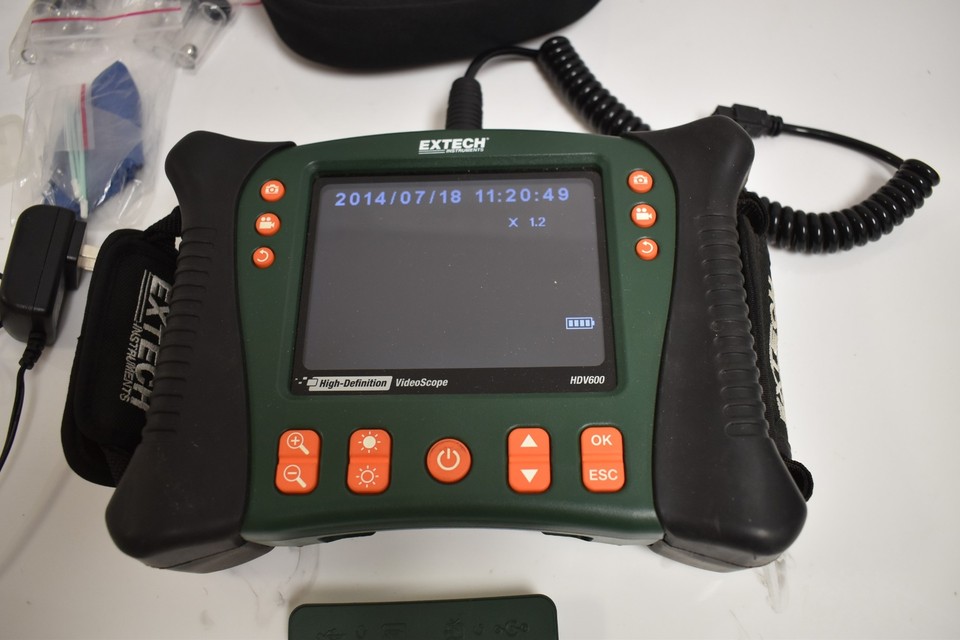 EXTECH Wireless High Definition Video Borescope MODEL HDV600 (RDU73) | eBay
