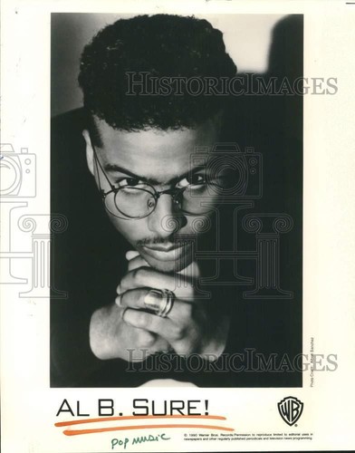 1990 Press Photo Singer Al B. Sure! - hcp96841 | eBay