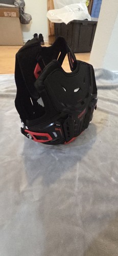 Leatt Youth 2.5 Roost Deflector L/XL Black/Red Chest Protector MX ATV ...