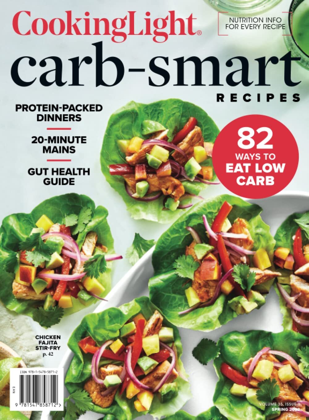 Cooking Light Carb-Smart Recipes: 82 Ways To Eat Low Carb 1547858710| eBay