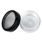 24 Pieces 10G/10ML Acrylic Transparent Round Sifter Container Jar with ...