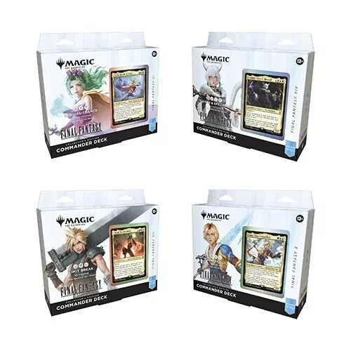Magic: The Gathering - Final Fantasy Collector Commander Deck (4 Count ...