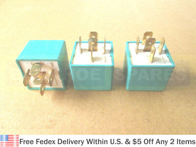 JCB PARTS - RELAY, GREEN, SET OF 3 PCS. (PART NO.716/09800) | eBay