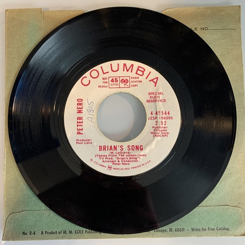 Peter Neo Brain's Song Promo Record 45 RPM Vinyl | eBay
