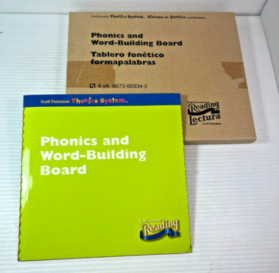Scott Foresman Phonics System Phonics and World-Building Board 6 Pck ...