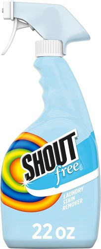 Shout Free Laundry Stain Remover Removes 100+ Types of Stains Unscented ...