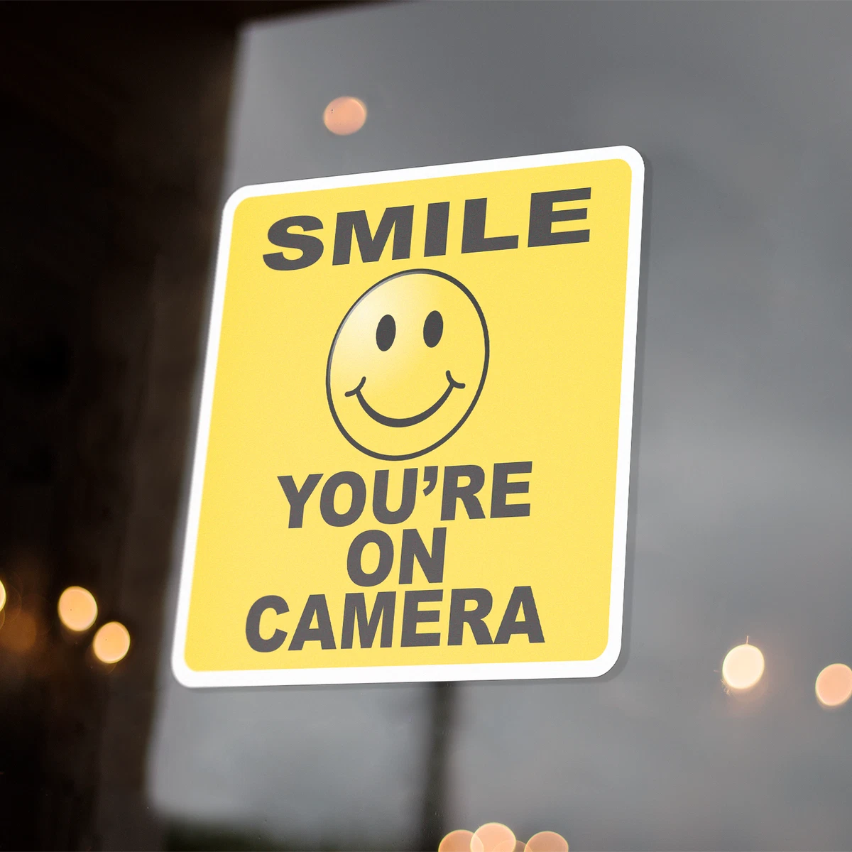 Smile Your On Camera Sticker