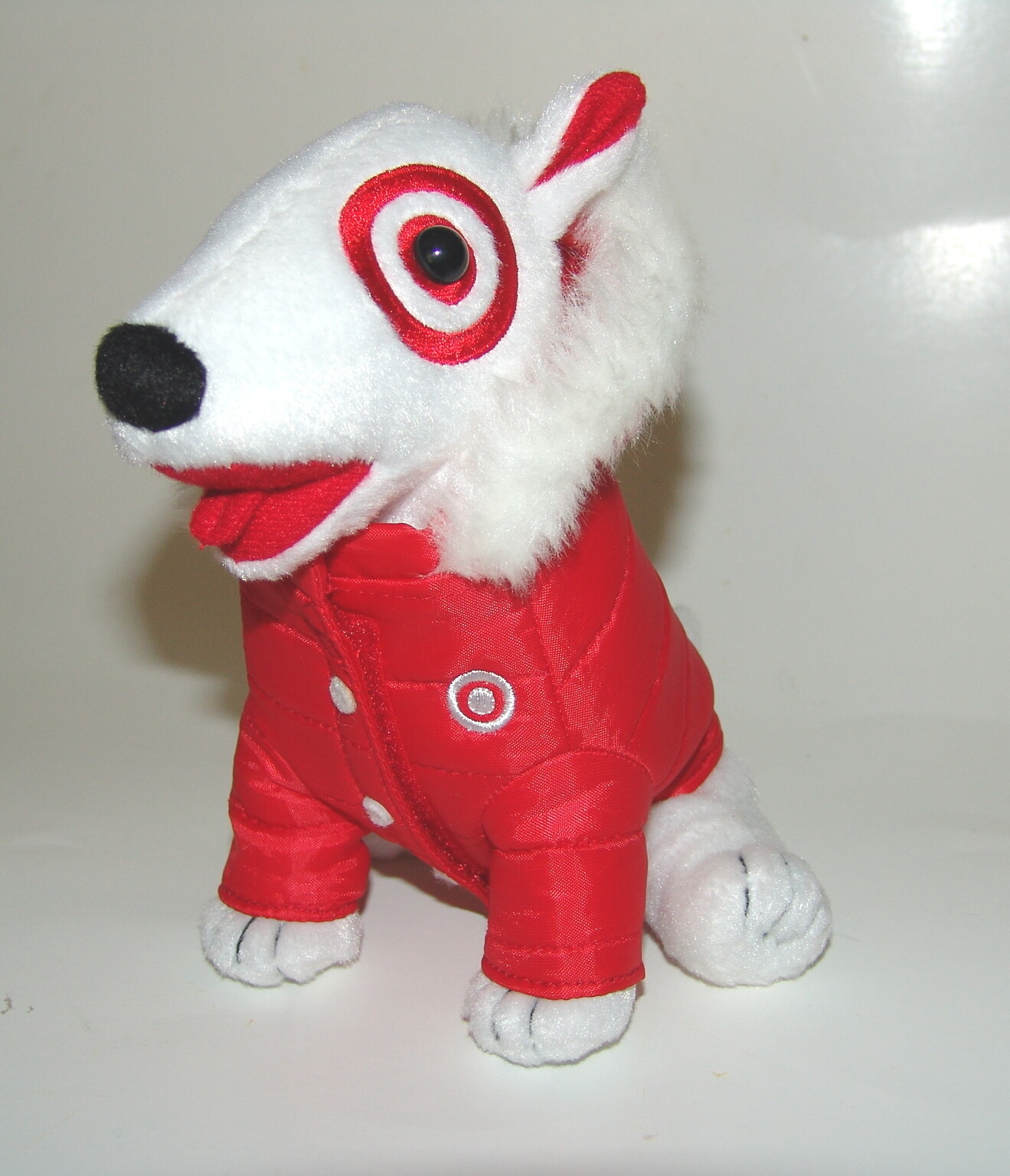 Target Dog Plush Coat Dog Stuffed Toy Bullseye - Very Rare | eBay