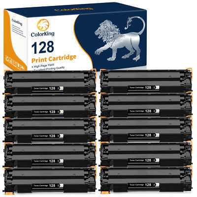 Black Toner Cartridge For Canon 128 MF4412 MF4420n MF4550 MF4570dn ...