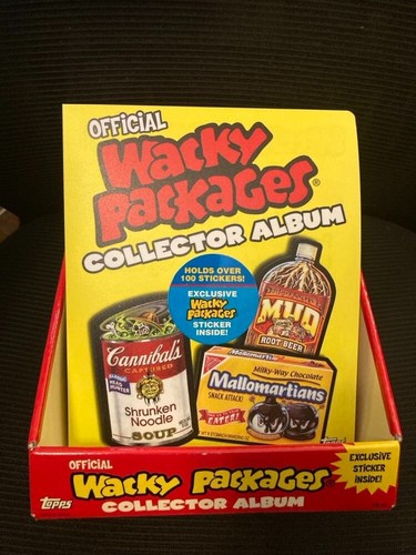 2006 TOPPS WACKY PACKAGES NEW COLLECTOR ALBUM BONUS CARD! B1 STELLA ...