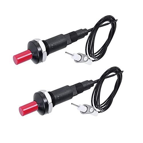 Push Button Piezo Igniter with Electrode Ignition Spark Plug Wire Long ...