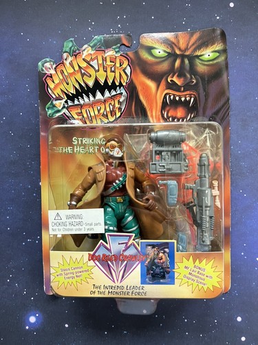 Vintage 1994 Playmates Universal Monster Force Doc Reed Crawley ...