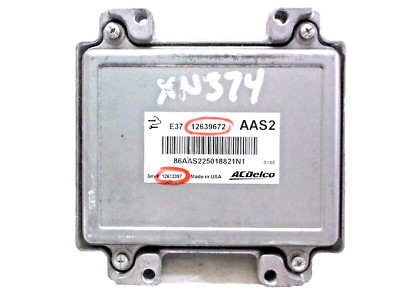 07-08-09 SILVERADO/SIERRA 4.3L ENGINE CONTROL MODULE/COMPUTER..ECU..ECM ...
