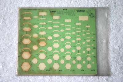 Timely No. 40 Tilt-Hex Template Drafting & Engineering | eBay