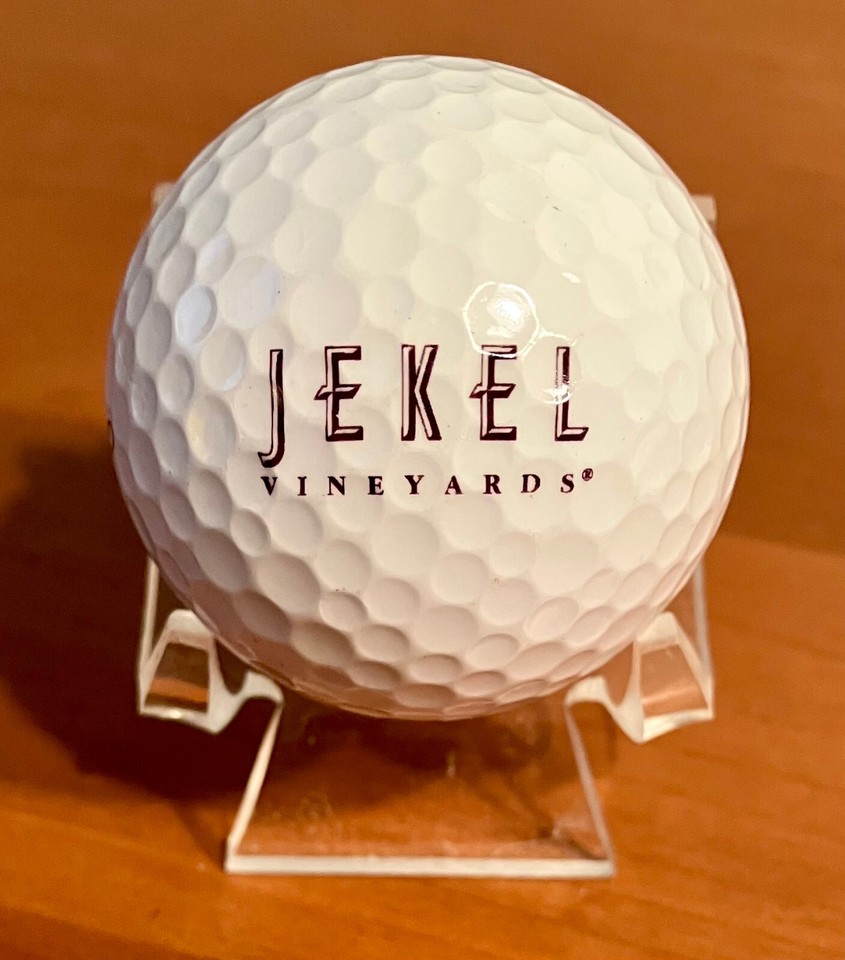 Pebble Beach Golf Links "Jekel Vineyards Winery" Dual Logo Golf Ball | eBay