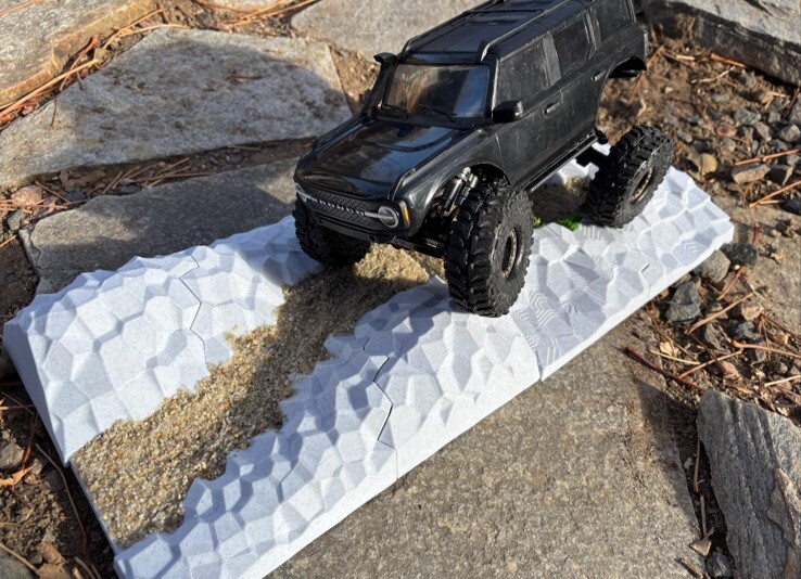 RC Rock Crawling Scale Model Course diorama - Modern Desk Display - 1 ...