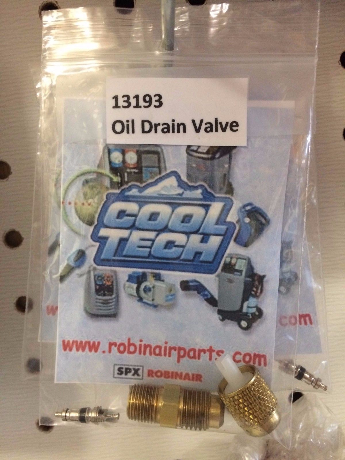 Robinair Vacuum Pump Drain Valve Cap & Valve Core Tool 13193 for sale ...