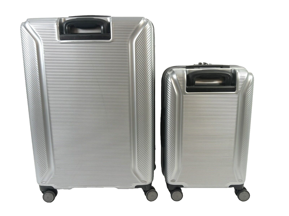 Samsonite Element XLT 2-Piece 27" & 19.5" Hardside Luggage Set Silver ...