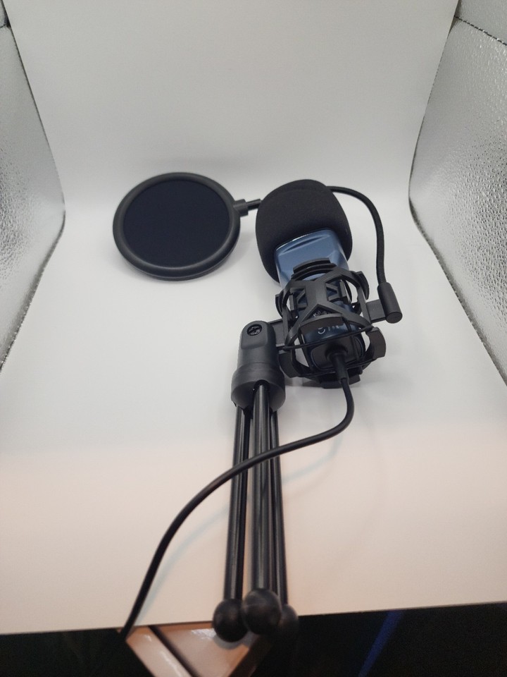 TONOR TC-777 USB Computer Microphone Tripod Stand and Pop Filter | eBay