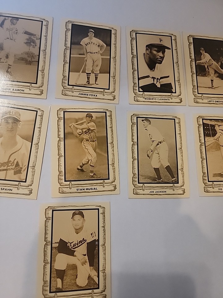 Lot Of 11 1982 Cramer Baseball Legends | eBay