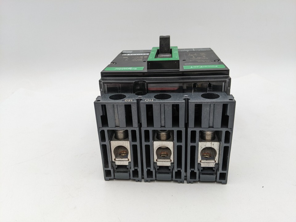Square D HDL36125 Feed-Thru Circuit Breaker 125A 600V 3P 3PH HDL 125 ...