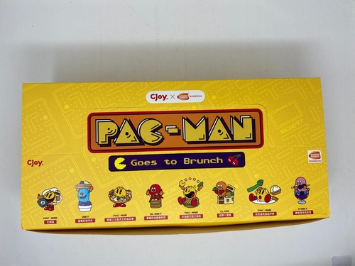 CJoy/ Bandai Pac-Man goes to Brunch Figures Blind Box Case 8 Packs New ...