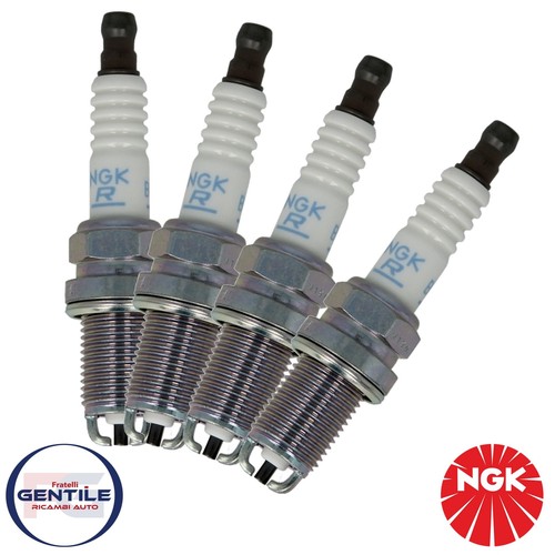 4 Spark Plugs BKR6EKC NGK Fiat Multipla 1.6 1600 Natural Power Gas LPG ...