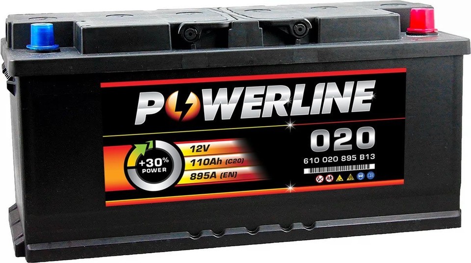 Battery fits RANGE ROVER Mk3 L322 02 to 12 020 895A 110Ah 4Yr Warranty ...