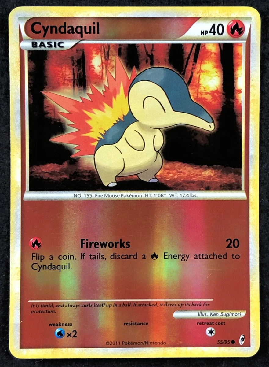 Cyndaquil Pokemon Card