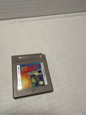 F-1 Race (Nintendo Game Boy, 1990) Gameboy Original Authentic Tested ...