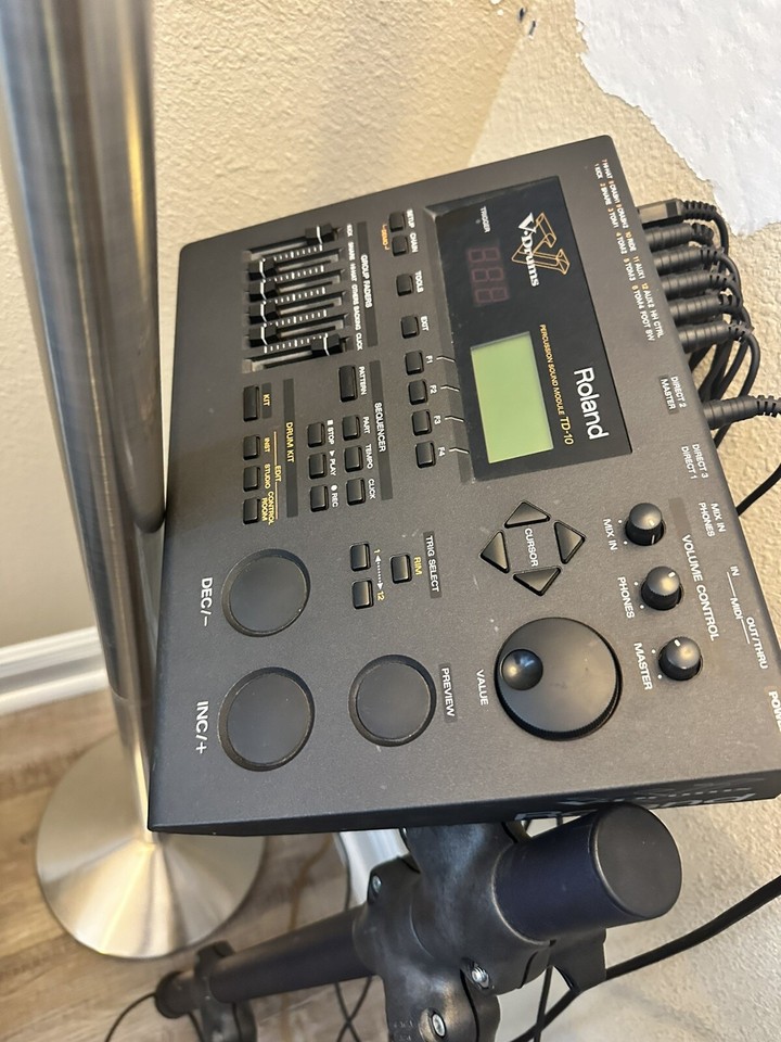 Roland V-Drums TD-10 Electronic Drum Set, used, well cared for. | eBay