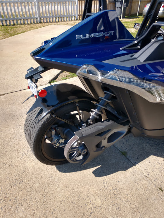 2015 -19 Polaris Slingshot new Rear fender hugger style Base SL SE SL ...