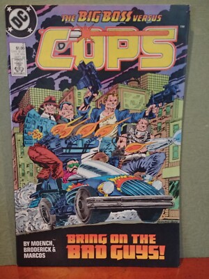 DC comics the big boss versus Cops #2 1988 , Cops #2 7.5 | eBay