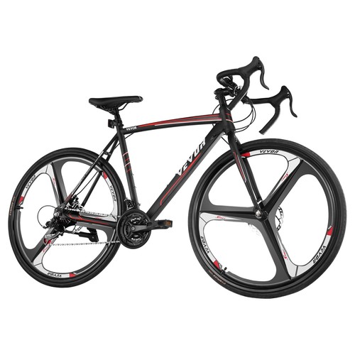 VEVOR Road Bike Racing Bicycle 700C Shimano 21 Speeds Carbon Steel ...