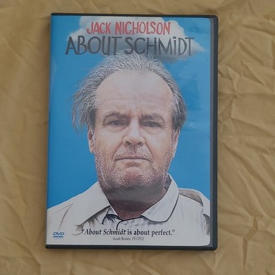 About Schmidt DVD Jack Nicholson Alexander Payne New Line Widescreen ...