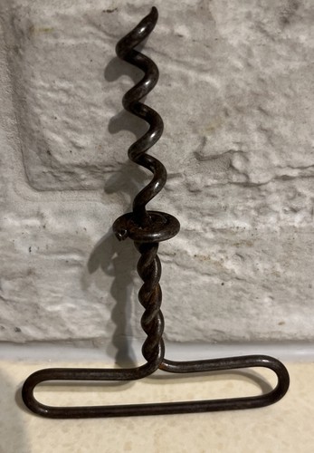 Antique Corkscrew Helix Wire Type 10 Cms Steel | eBay