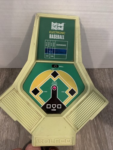 COLECO Head to Head BASEBALL No. 2180 Electronic Baseball Game Read ...