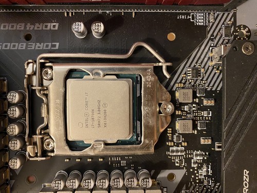 intel I7 10700k 32gb 3000 MHz Crucial Ballistic MSI Z490-A pro ...