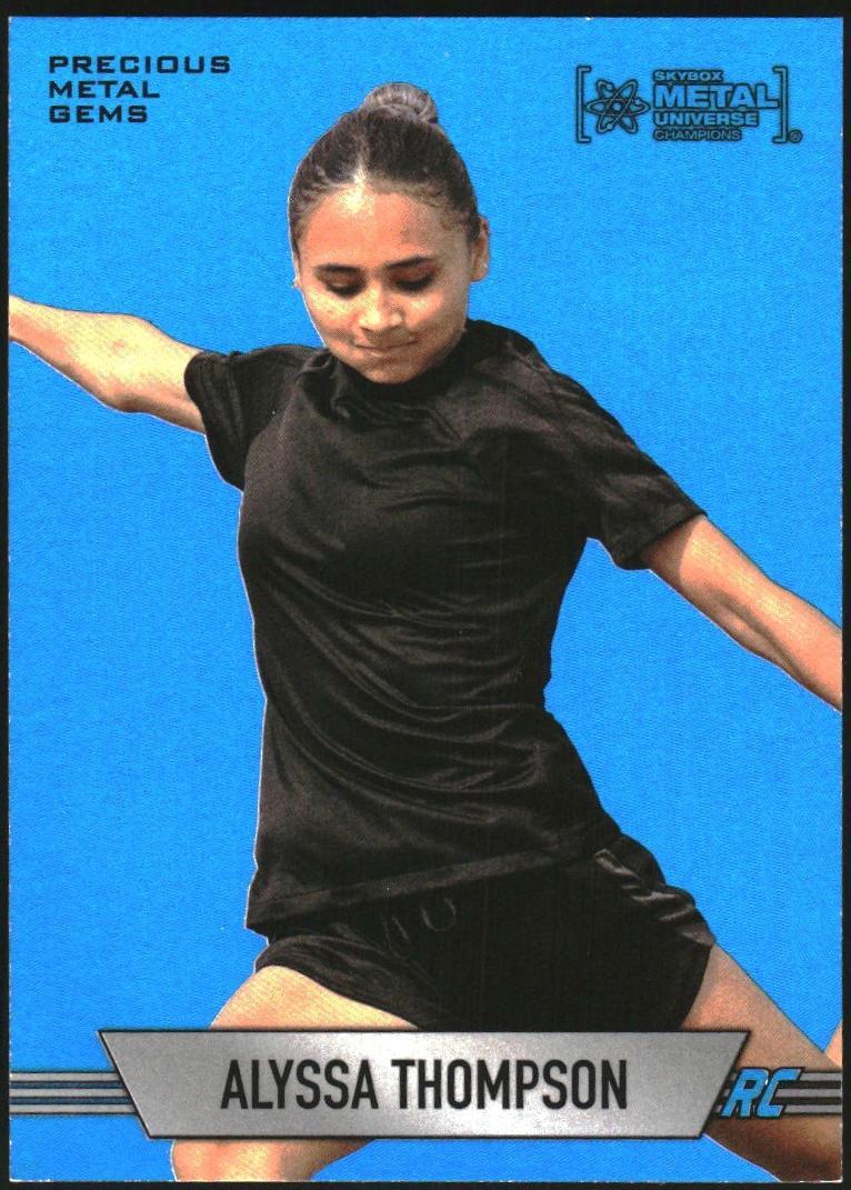 2024 Skybox Metal Universe Champions - Fresh Foundation Alyssa Thompson #FF-6 Precious Metal ...