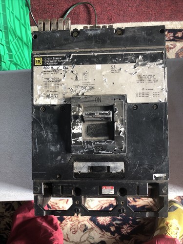 MH36800 SQ D I-LINE CIR BREAKER 800A 600V | eBay