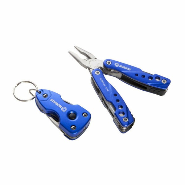 Kobalt Mini Pocket Utility Knife Multi Function Tool LED Flashlight ...