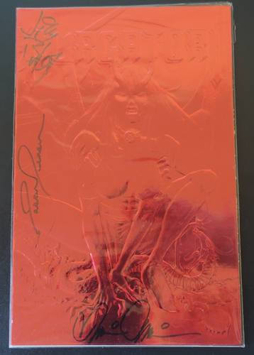 Purgatori The Vampires Myth 1 Red Foil Signed Brian Pulido Jensen ...
