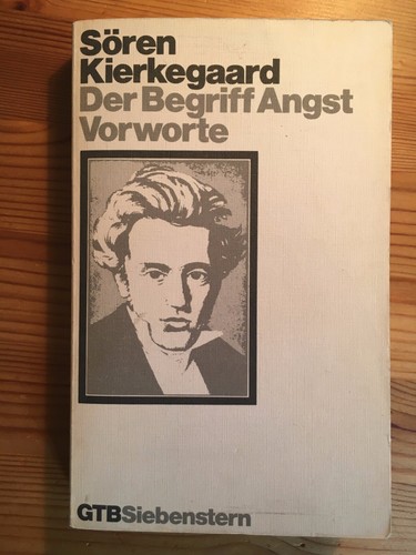 Sören Kierkegaard, Der Begriff Angst | eBay.de