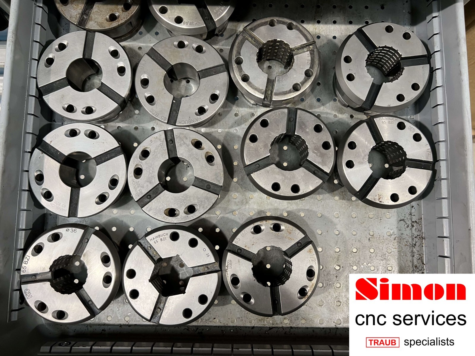 SK65 BZI Hainbuch Collets Various Sizes Available | eBay UK